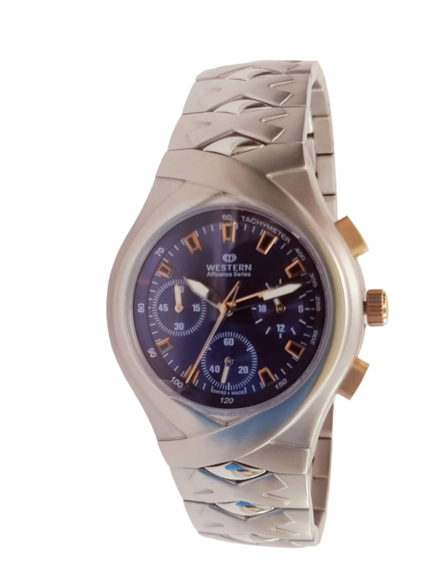 Exclusive Men's Chronograph Watch with Stainless Steel Bracelet ...